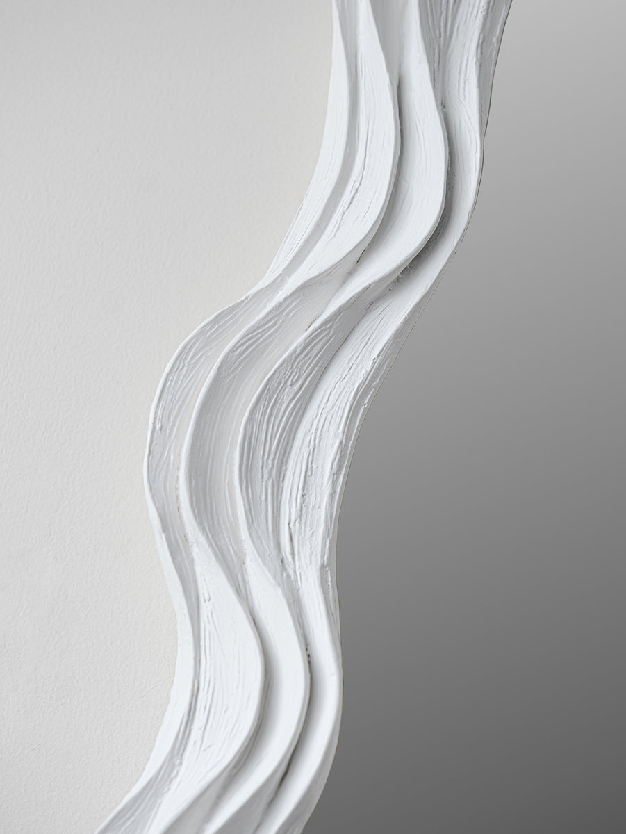 Oval Clam Shell Mirror Large – Porta Romana