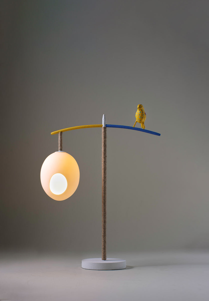 Sleepy Robin Table Lamp Large – Porta Romana