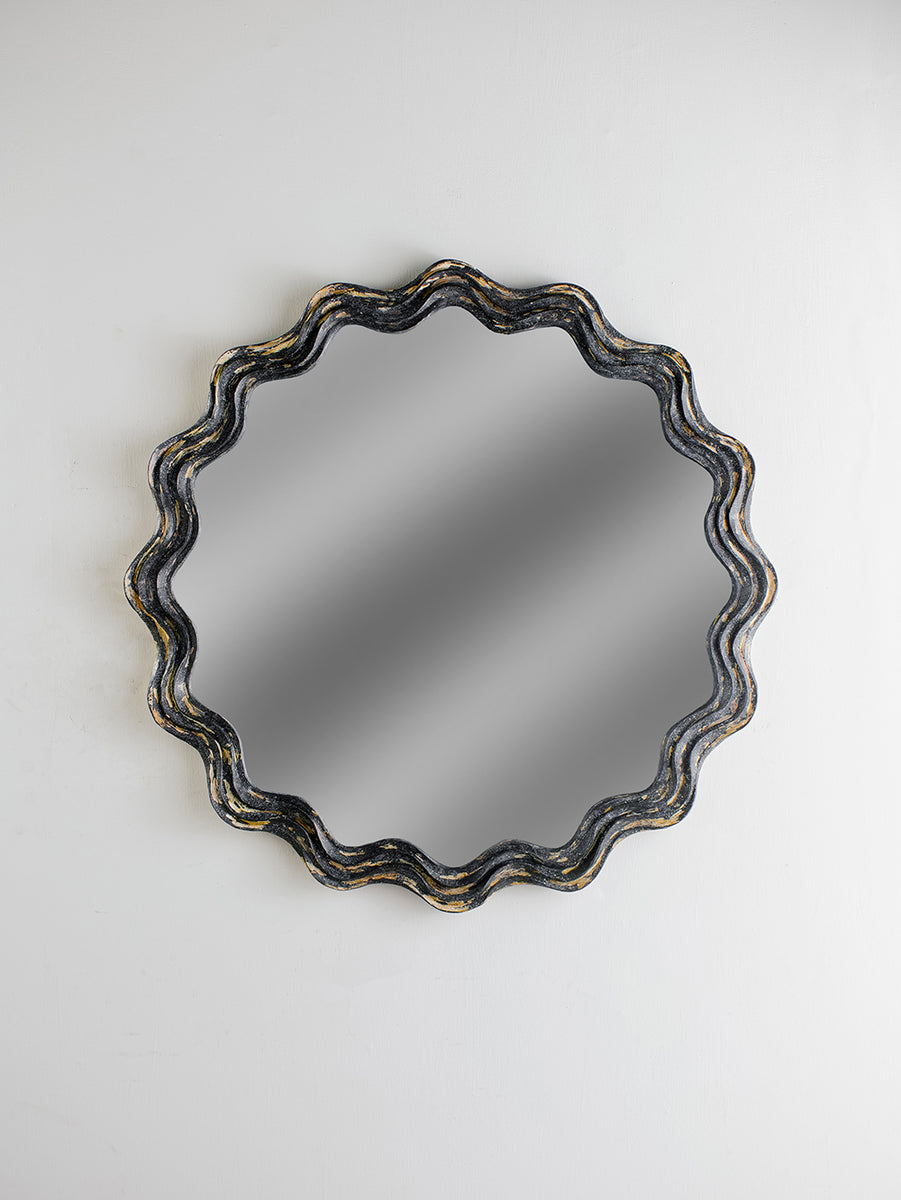 Clam Shell Mirror Round – Porta Romana