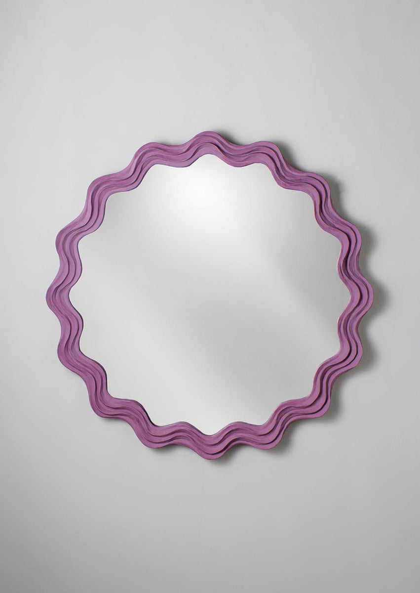 Clam Shell Mirror Round – Porta Romana